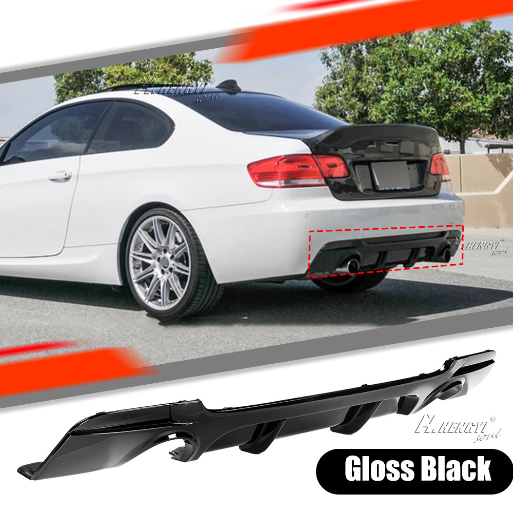 Rear Bumper Diffuser For BMW E92 E93 328i Coupe M-Sport 2007-2013 ...