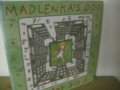 Madlenka's Dog/ Peter Sis/ HBDJ/ 2002/ first edition/ open flaps ...
