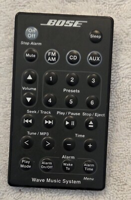 Bose Wave Music System III Remote Control for AWRCC1 AWRCC2 Wave Radio ...