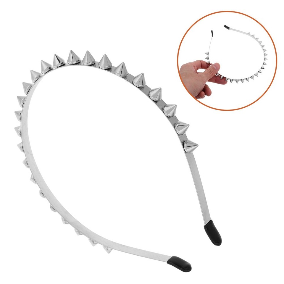 Spiked Headband Punk Style Headwear For Women Cosplay Headbands For ...