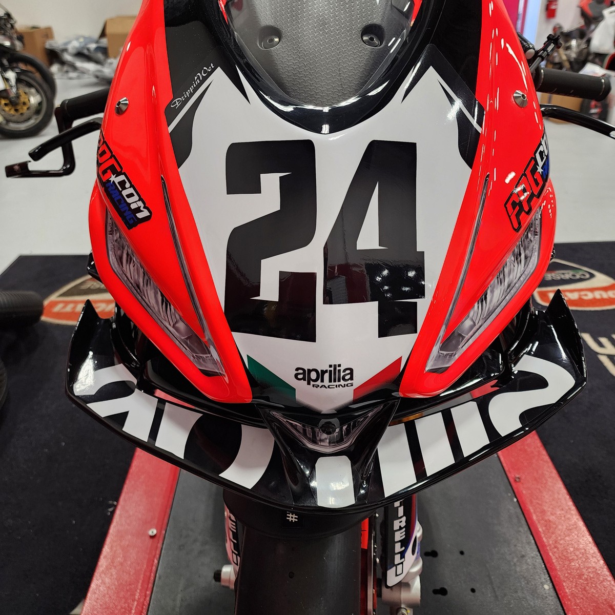 aprilia winglet decal for race bodywork aprilia RS660 2026 2027 | eBay