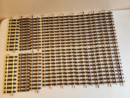 13 Sections G Scale Brass Track | eBay