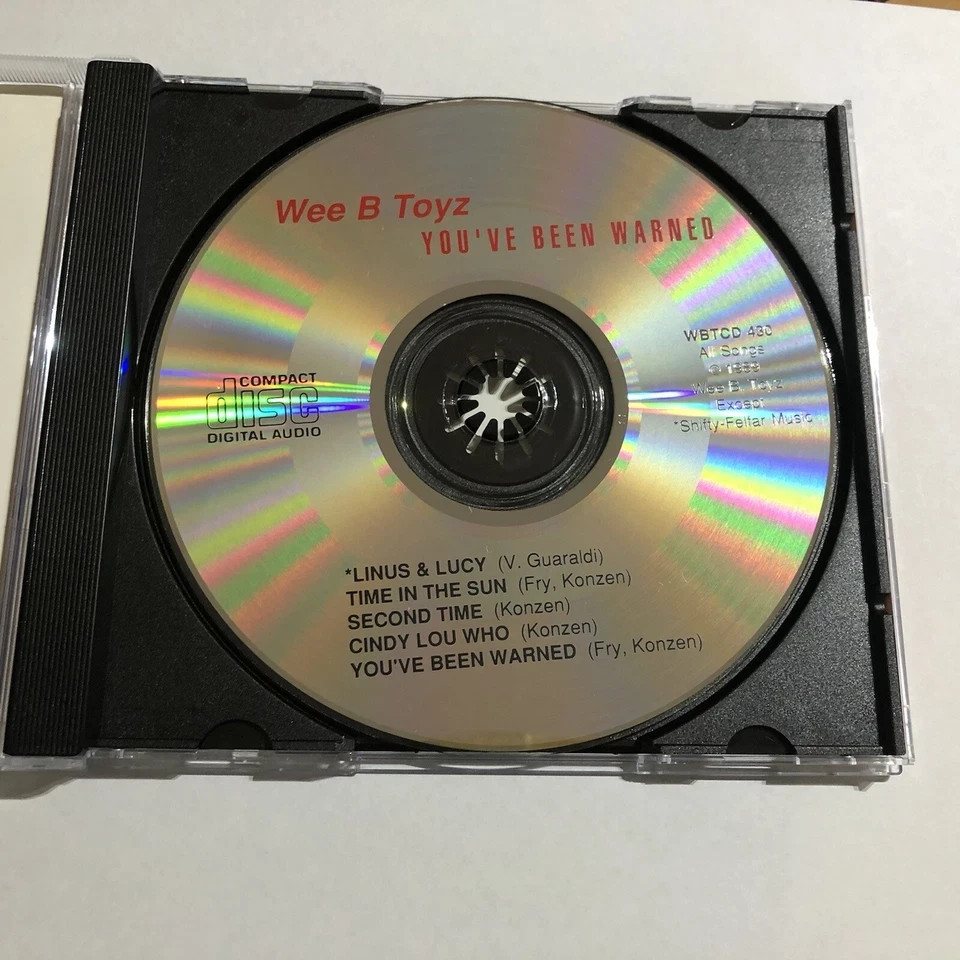 Wee B Toyz ‎– You've Been Warned CD Heavy Metal , Hard Rock RARE Indie ...