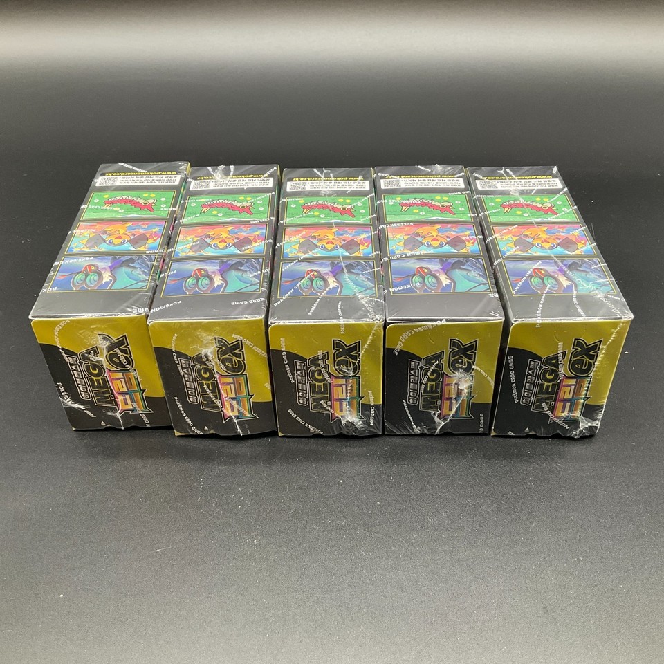 Lot of (5) Pokemon TCG Korean Mega Dream EX M2a Booster Boxes SEALED | eBay