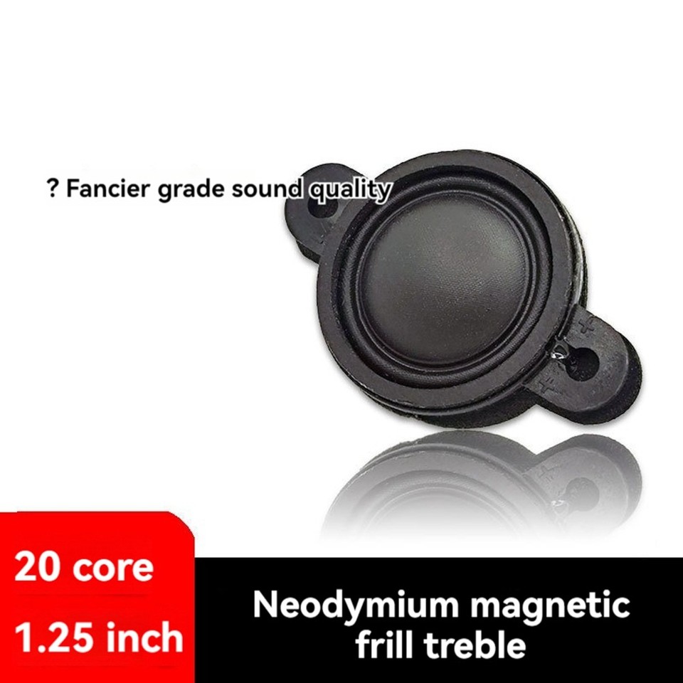 2PCS 1.25 Inch Tweeter 15W 4Ω Neodymium Silk Film Speakers for DIY ...