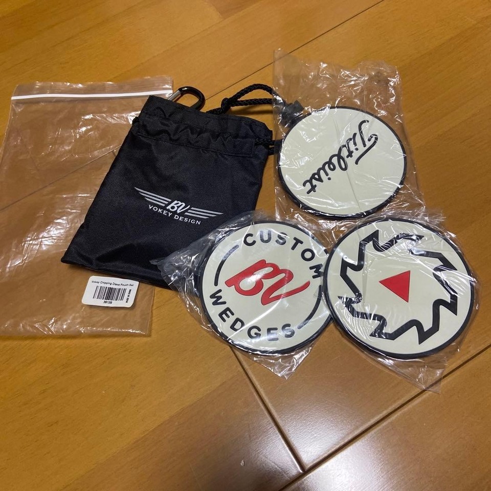 Titleist Vokey Chipping Discs Poubh Set Golf Training Aid BV Wings ...