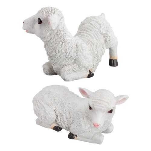 Resin Sheep Ornament Multipurpose Crafted Waterproof Garden Sheep ...
