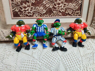 1991 Sports Turtles TMNT. Grand Slammin Raph, Shell Kickin' Raph ...