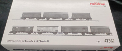 MARKLIN MAERKLIN 47367 HO Scale Model Train Freight Car German Railway ...