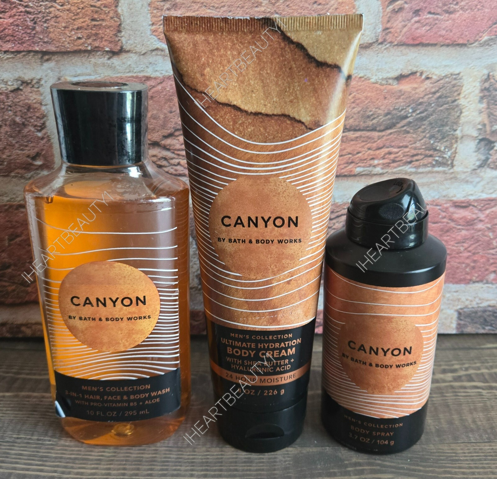 bath and body works men's collection canyon body wash body cream body ...