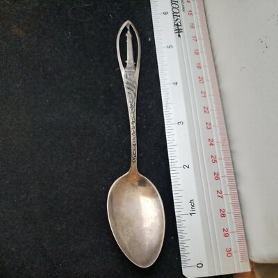 Souvenir Spoons - Soldier Sailors Monument