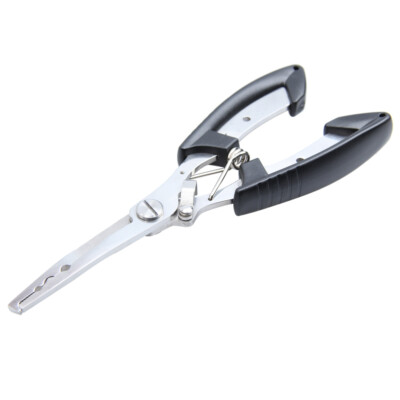 Fishing Pliers Scissors Line Cutter Remove Hook Tackle Stainless Steel ...