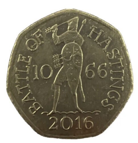 EXTREMELY RARE 1066 Battle of Hastings 50p coin. This Is worth £63,000 ...