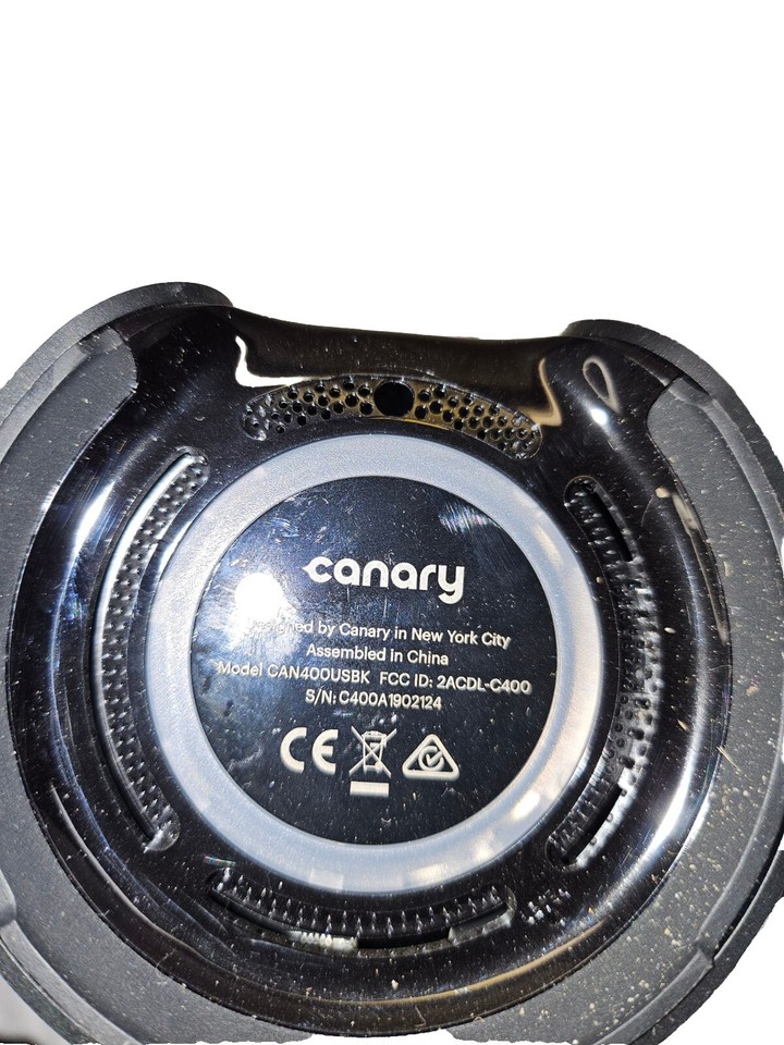 Canary Wireless CAN400USBK Indoor Surveillance Security Wi-Fi Camera ...