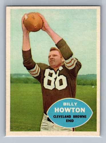 1960 Topps Billy Howton #27 - Cleveland Browns - EX+ to NEAR MINT | eBay