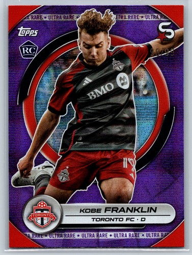 2024 Topps MLS Superstars #91 Kobe Franklin Ultra Rare Purple #/99 | eBay