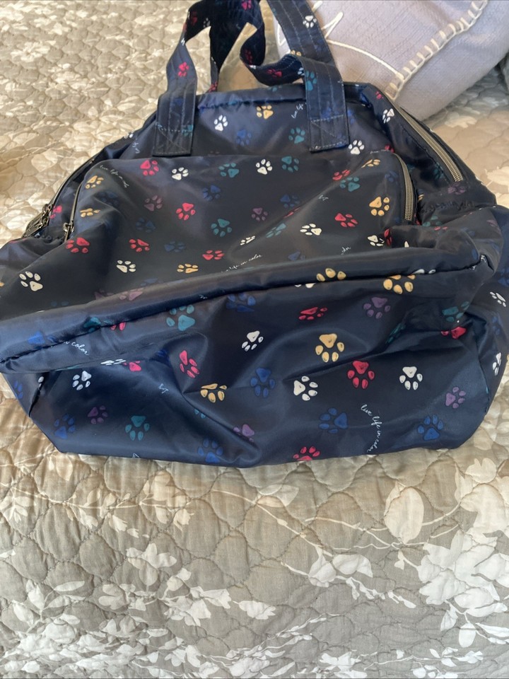 LUG Ranger XL Packable Travel Tote Bag Trolley Sleeve Puppy Paws VGUC ...