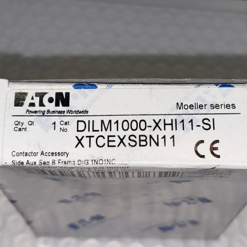 Eaton, XTCEXSBN11, DILM1000-XHI11-SI, Moeller Series, Contractor ...