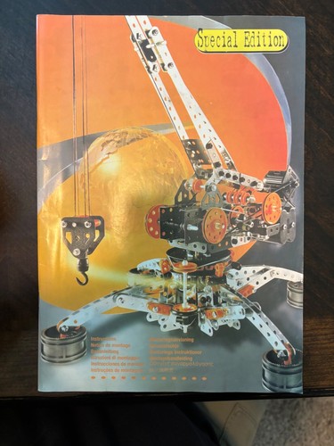 Erector Set Special Edition Motorized Crane building set with carrying ...