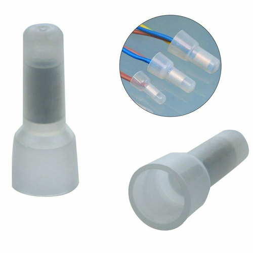 300PCS Closed End Crimp Cap Terminal 22-16 16-14 12-10AWG Gauge Wire ...