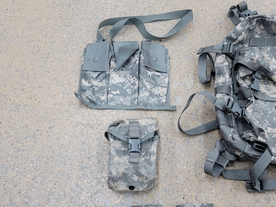 17 pc Rifleman Kit MOLLE System ACU Complete Set USGI ARMY | eBay