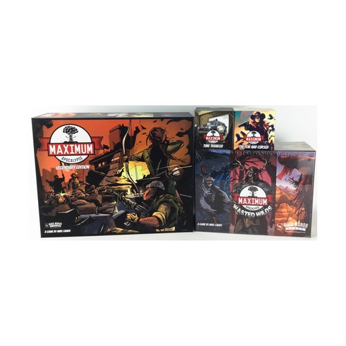Rock Manor Card Game Maximum Apocalypse (Complete Kickstarter Bundle) NM | eBay