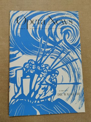 Opera News Magazine February 8, 1954 M359 | eBay