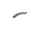 Genuine TOYOTA Top Removable Roof Molding 63217-14030-C0 63218-14020-C0 ...
