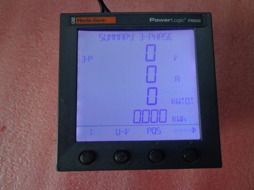 PM810MG Schneider Electric Powerlogic PM800(Merlin Gerin) Power Meter ...