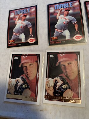 Collection of 10 Rob Dibble Baseball Cards NM/M | eBay