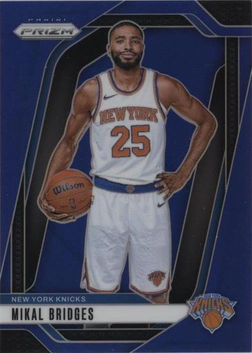 2024-25 Panini Prizm - Mikal Bridges #15 Blue Prizm /199 for sale ...