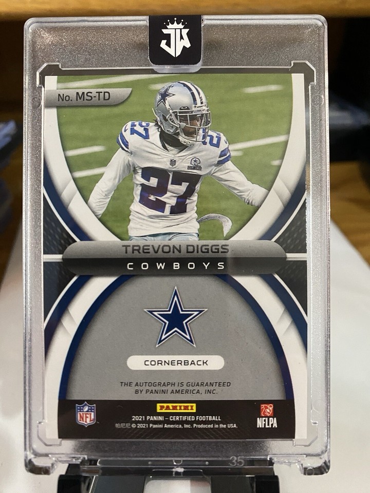 2021 Certified Mirror Signatures /50 Trevon Diggs #MS-TD Auto Dallas ...