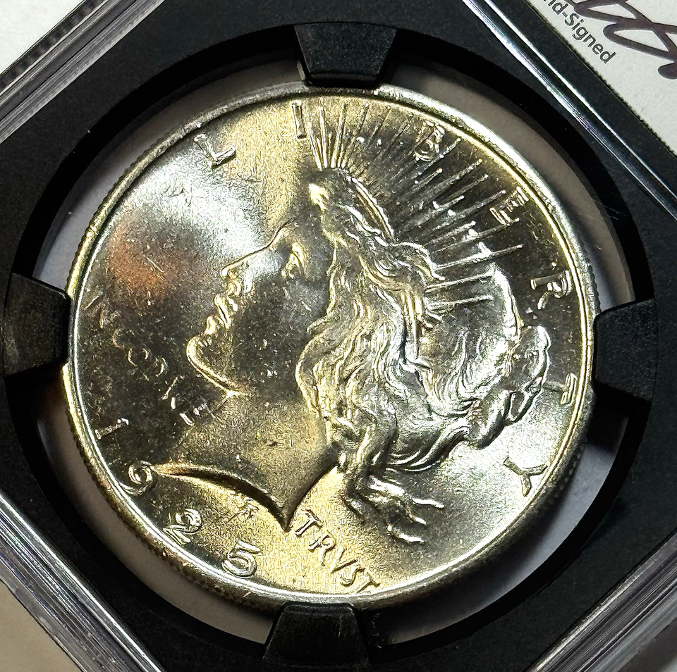1925 Peace Dollar NGC MS63 — CARTWHEEL LUSTER • BRIGHT & ORIGINAL | eBay