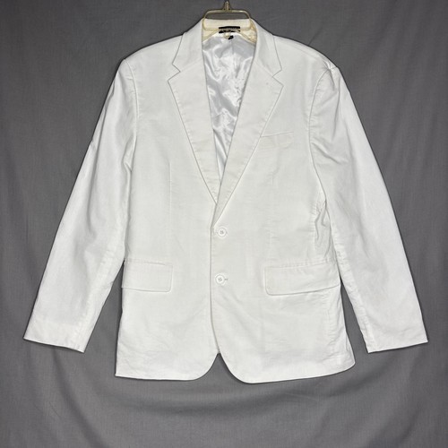 Express Blazer Slim Fit Suit Jacket Sport Coat White Men’s Size 42R | eBay