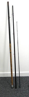 Vintage 12ft Fishing Rod with Swing Tip/Quiver Holder Hand Built ...