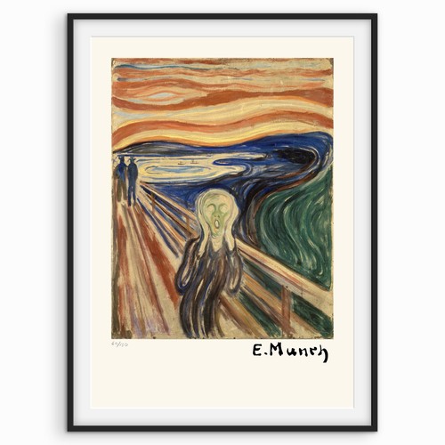 Edvard Munch Signed - The Scream - Certificate. | eBay UK
