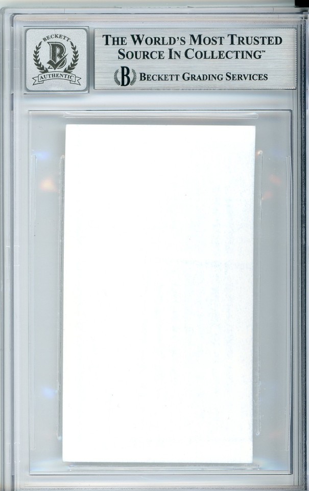 Jane Forbes Clark Baseball HOF Chair Signed Business Card Beckett Auto ...