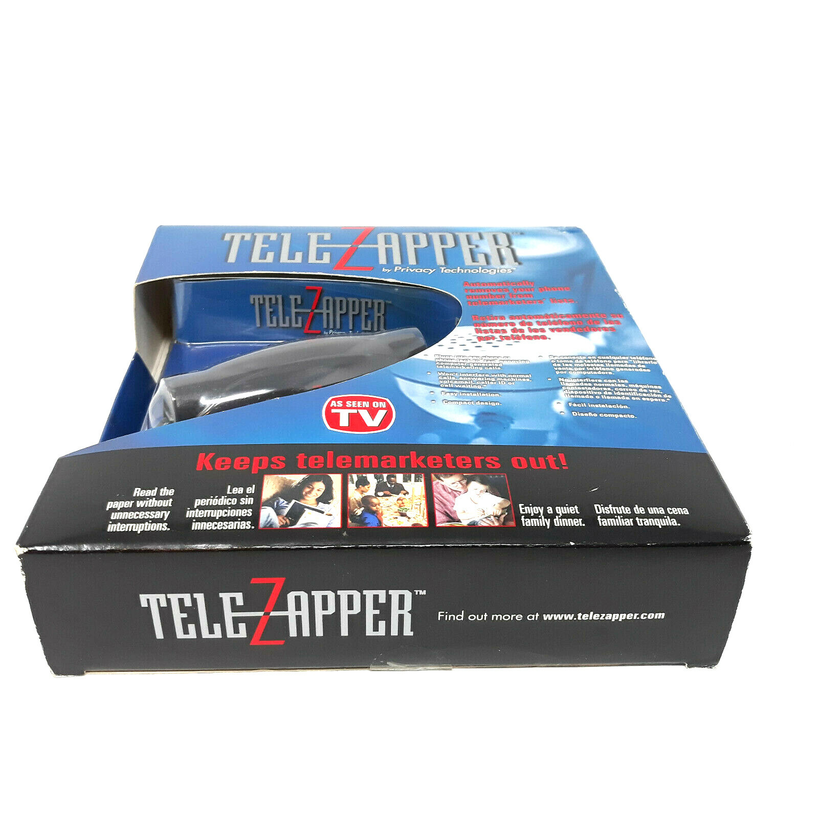 Tele Zapper MTZ900 Telemarketers Phone Call Blocker - As Seen on TV ...