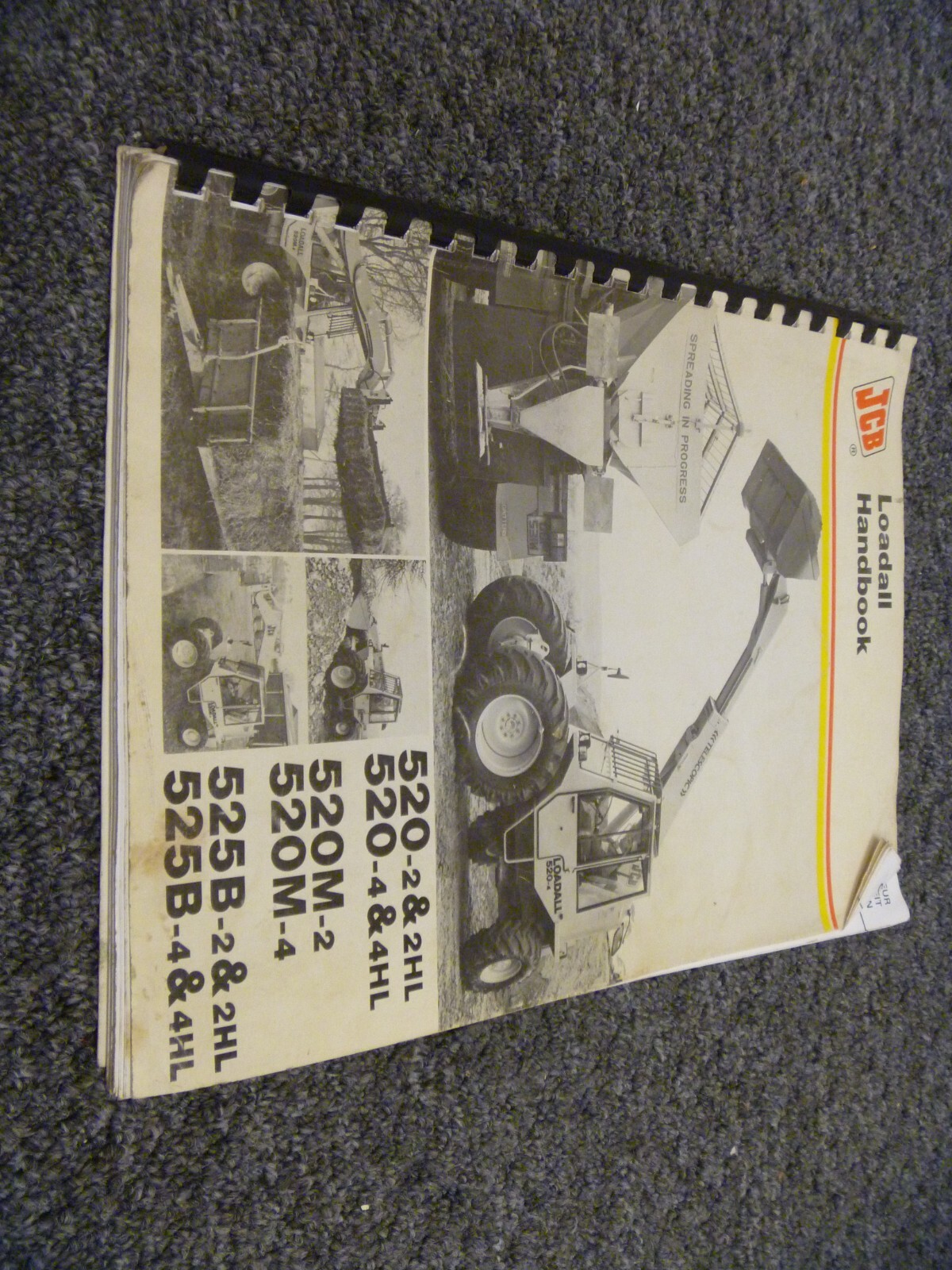 JCB 520M-2 520M-4 525B-2 525B-2HL Telescopic Handler Telehandler ...