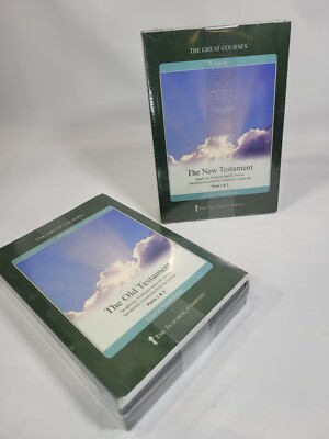 The Old Testament The New Testament Lot 8-Disc Great Courses DVD Sets ...