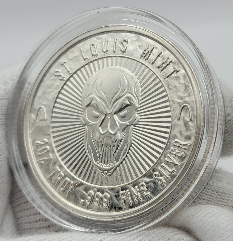 Home of the Dollar Holler 2 Troy oz .999 Fine Silver St. Louis Mint ...