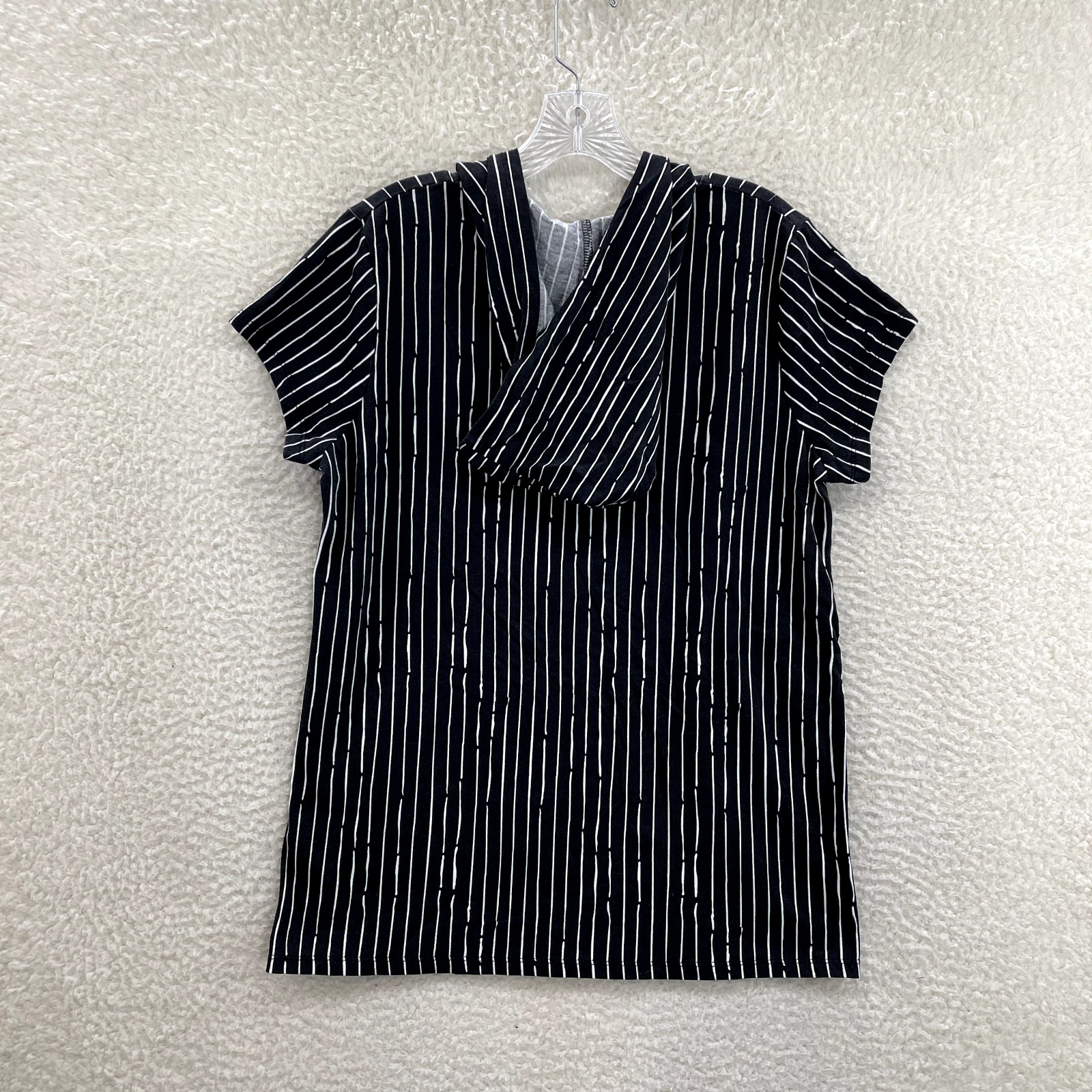 Nightmare Before Christmas Tim Burton Black Stripe Ja… - Gem