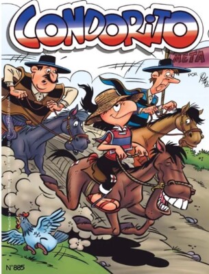 Chile 2023 #885 Comic Condorito Carrera de Caballos | eBay