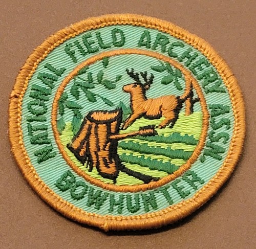Vintage National Field Archery Association Qualified Bowhunter Patch | eBay