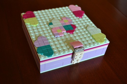 LEGO DOTS 41915 JEWELRY BOX SET ARTS & CRAFTS 2020 HEARTS PINK PURPLE ...