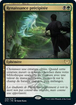 MRM FR/VF Renaissance pr cipit e - Rushed Rebirth MTG Magic STX | eBay