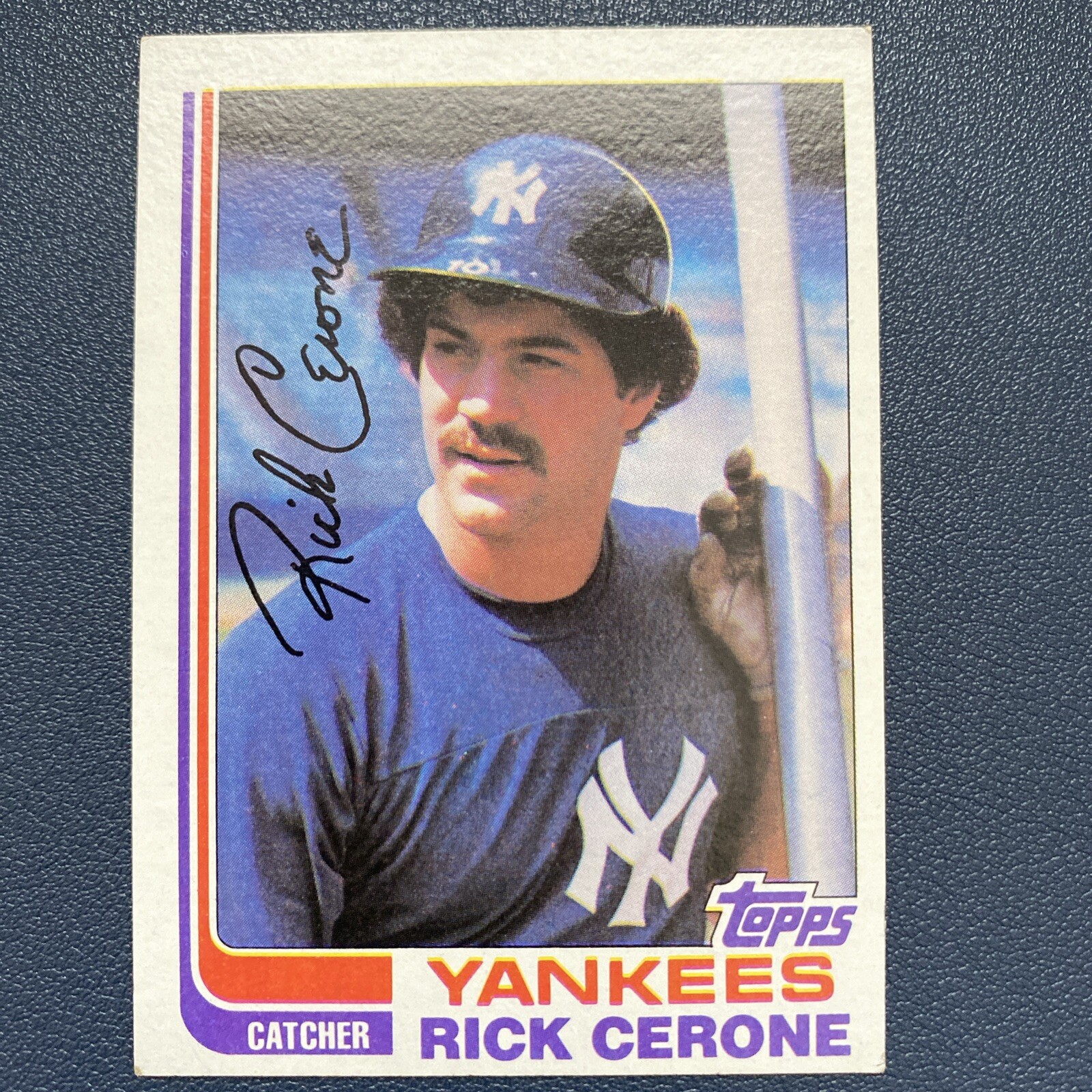 1982 Topps Baseball Rick Cerone New York Yankees #45 | eBay