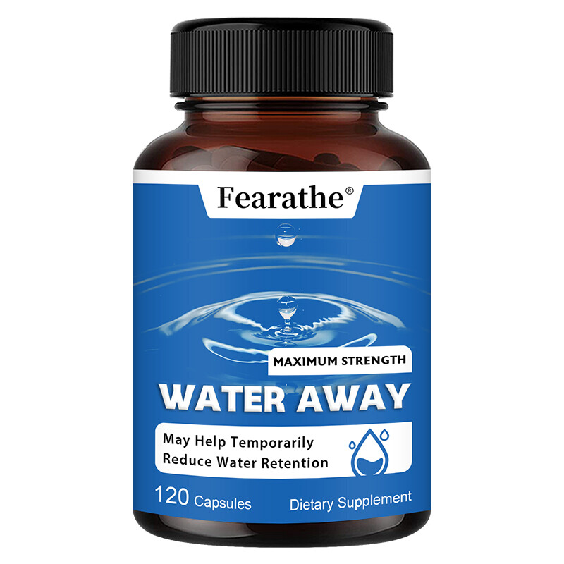 Water Away Pills Maximum Strength - Herbal Diuretic Pills for Water ...