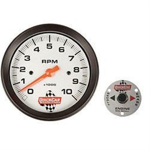 QuickCar Tach with Remote Recall Sport Mod IMCA NHRA SBC Tachometer ...