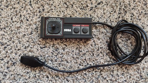 SMS Sega Master System Control Pad Sidewired Plus Joystick Model 3020 ...
